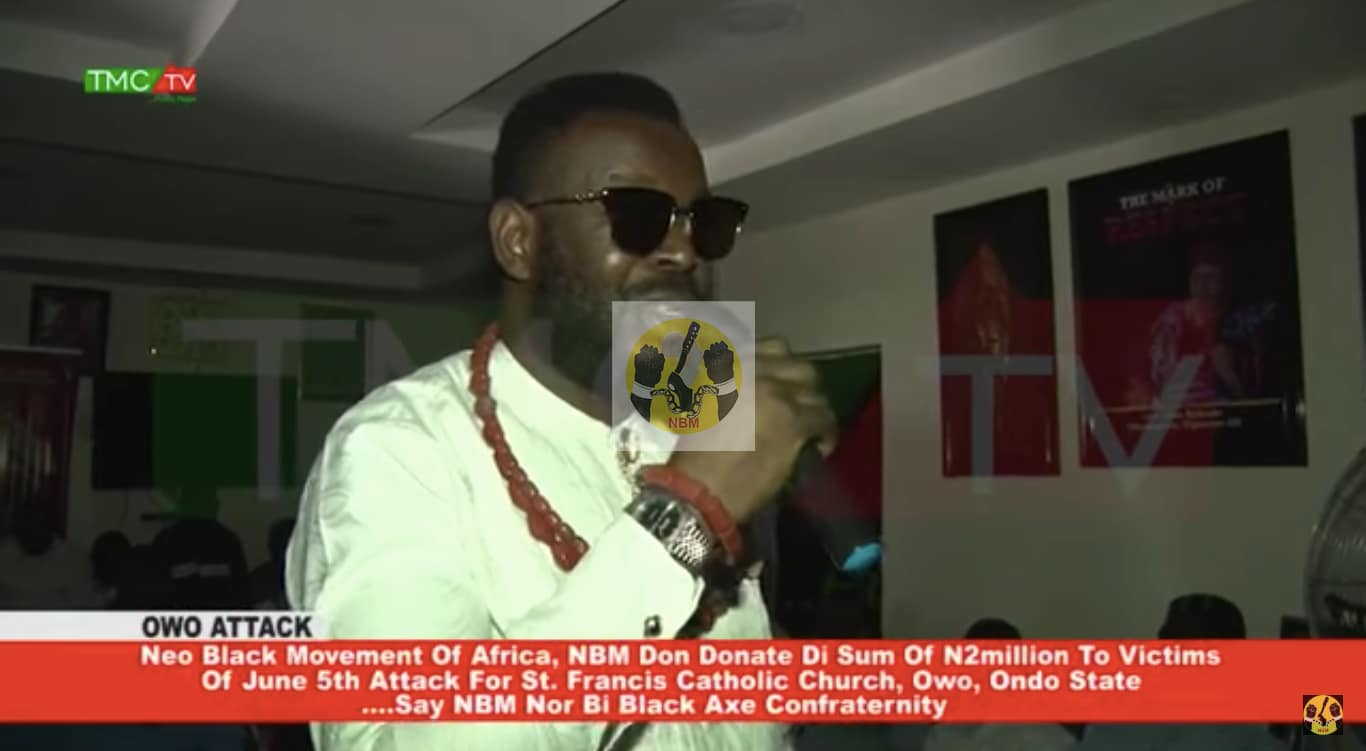 Neo Black Movement of Africa (NBM) don donate Di Sum of 2m to victims ...